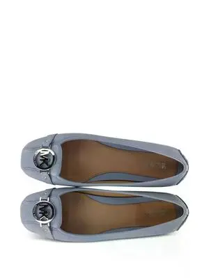 Michael Kors Fulton Leather Ballet Flats