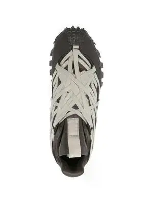 Moncler Rick Owens Trailgrip Megalace Sneakers - Brown