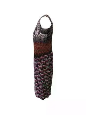 Missoni Zigzag Sleeveless Mini Dress