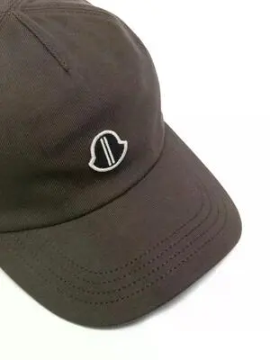 Moncler Logo-appliqué Baseball Cap - Brown