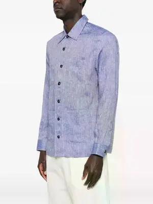 Brunello Cucinelli Buttoned Linen Shirt