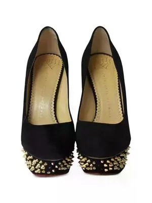 CHARLOTTE OLYMPIA Studded Platform Heels