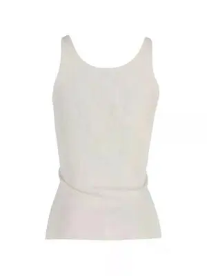 TOTEME Ribbed Square-neck Tank Top