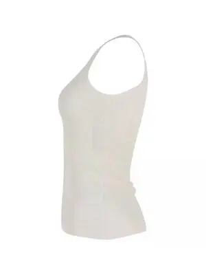 TOTEME Ribbed Square-neck Tank Top