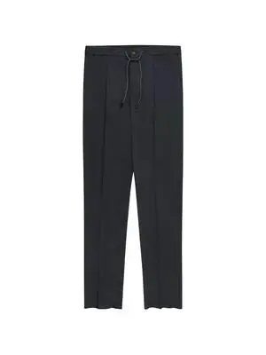 Incotex Seersucker Drawstring Trousers