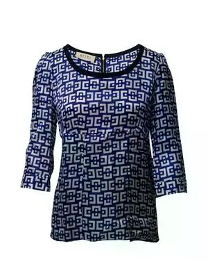 Marni Geometric-pattern Blouse