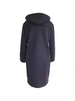 Celine Single-breasted Hooded Coat