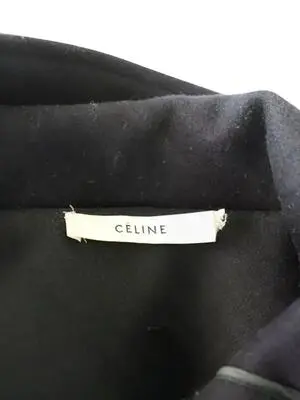 Celine Single-breasted Hooded Coat