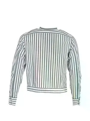 LANVIN Striped Buttoned Blouse