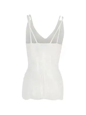 Sandro Knit Sleeveless Top