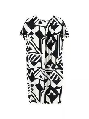 Max Mara Geometric-print Dress