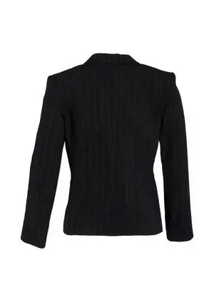 Max Mara Striped Peaked-lapel Blazer