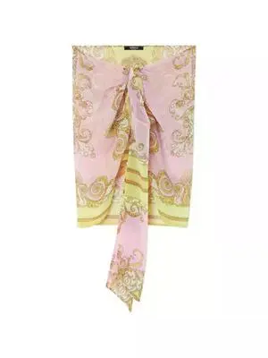 Versace Tie Detailed Bottoms For Women