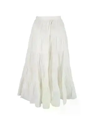 Ulla Johnson Tiered Midi Skirt