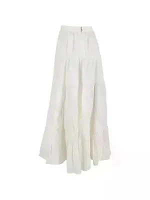 Ulla Johnson Tiered Midi Skirt