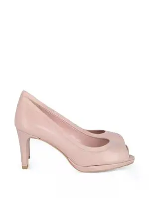 STUART WEITZMAN Peep-toe Platform Pumps