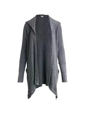 Splendid Side-pocket Hooded Cardigan
