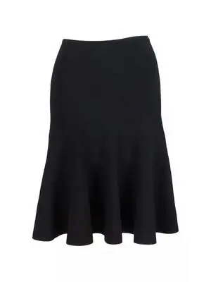 Alaïa Flared Midi Skirt