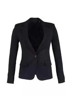 Theory Single-breasted Cotton Blazer