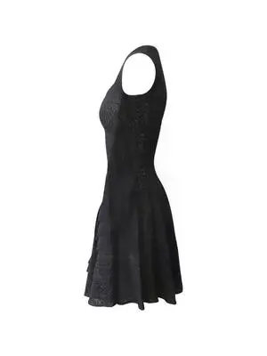 Alaïa Textured Flared Dress