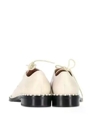 STUART WEITZMAN Pearl-embellished Brogues