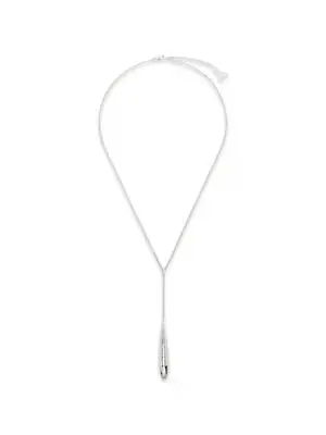 Patrizia Pepe Drop-pendant Necklace - Silver