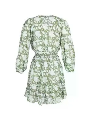 Maje Floral-pattern Mini Dress