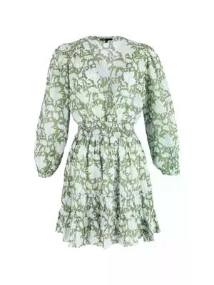 Maje Floral-pattern Mini Dress