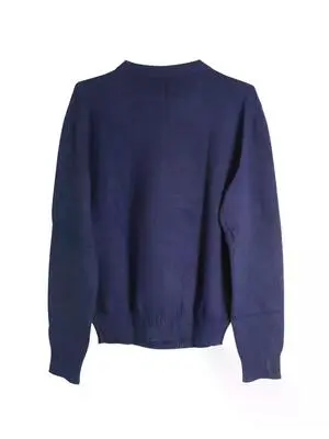 LANVIN Flame Jacquard Knit Jumper
