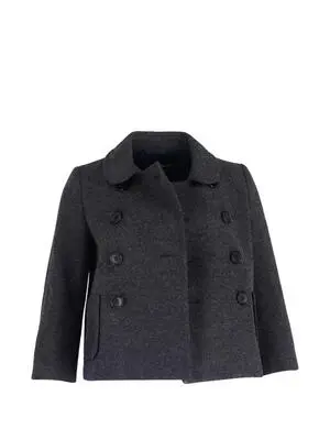 Comme Des Garçons Double-breasted Short Coat