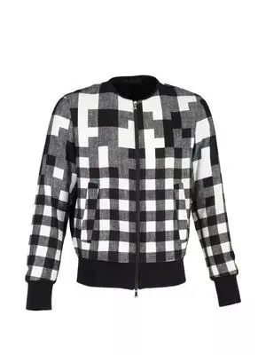 Neil Barrett Checkered Bomber Jacket