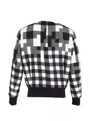Neil Barrett Checkered Bomber Jacket