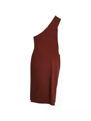 Bottega Veneta One-shoulder Mini Dress - Red