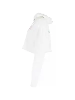 Helmut Lang Slogan-embroidered Hoodie