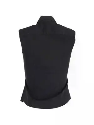 Prada Buttoned Sleeveless Shirt