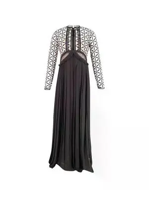 Self-portrait Long Sleeve Evening Dresses