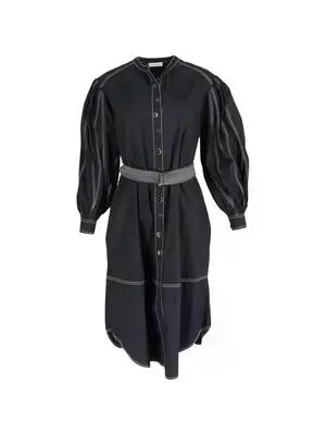 Ulla Johnson Belted Midi Dress