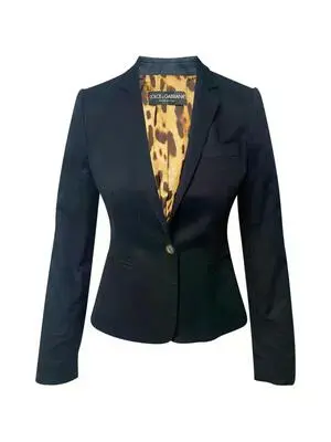 Dolce & Gabbana Leopard-print Blazer