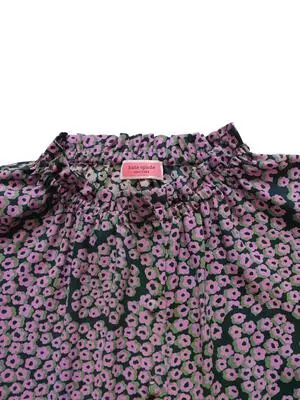 Kate Spade New York Floral-print Silk Blouse