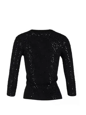 Michael Kors Sequinned Long Sleeve Sweater