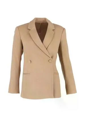 Anine Bing Notched Lapel Outerwear For Women