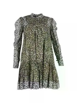 Ulla Johnson Amira Leopard-print Mini Dress