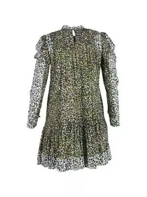 Ulla Johnson Amira Leopard-print Mini Dress