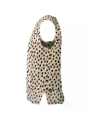 Kate Spade New York Dotted Sleeveless Top