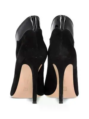GIANVITO ROSSI Vamp Peep-toe Ankle Boots