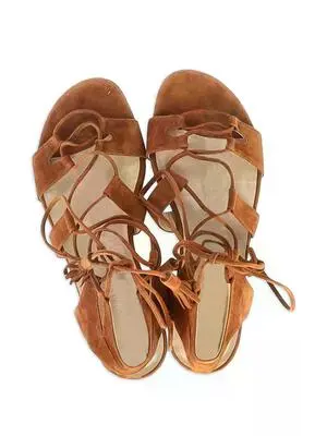 STUART WEITZMAN Strappy Tassel Sandals