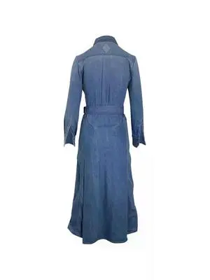 Chloé Belted Midi Dress