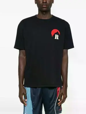Rhude Logo-graphic T-shirt - Black