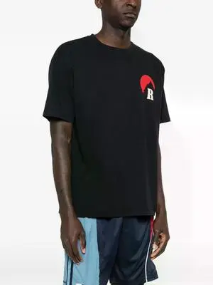 Rhude Logo-graphic T-shirt - Black