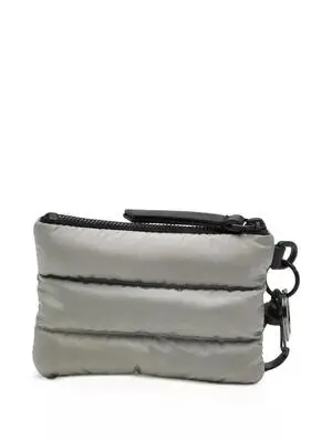 Moncler Caradoc Quilted Card Holder - Grey